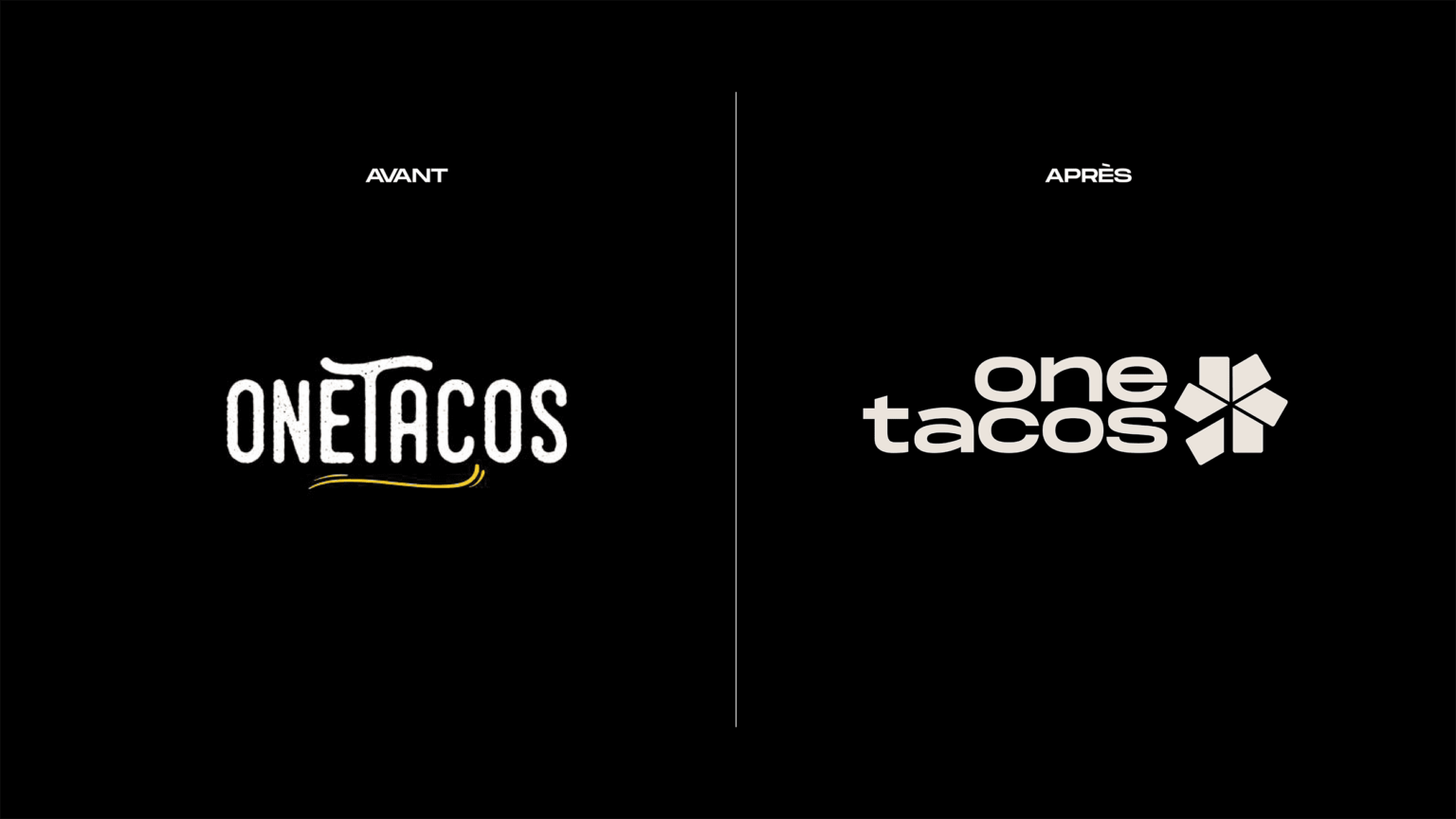 OneTacos – Branding French Tacos | Sable Noir