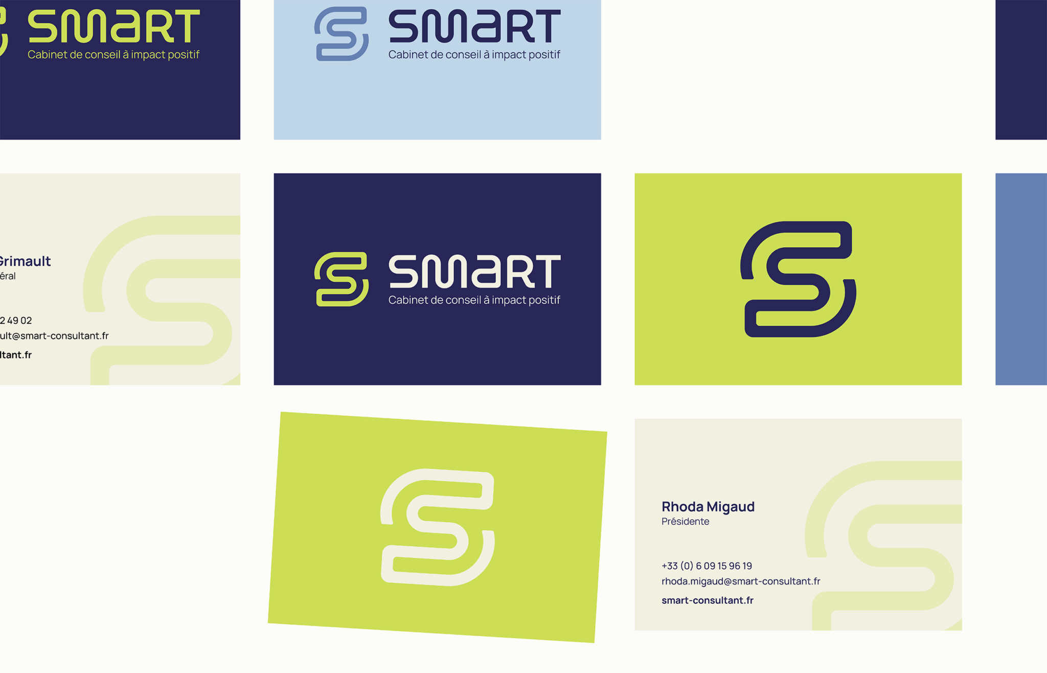 Smart – Branding d’un cabinet à impact positif | Sable Noir